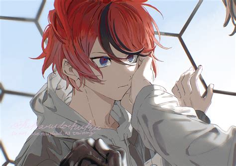 Aotsuki Eito And Sumino Takumi The Hundred Line Last Defense Academy