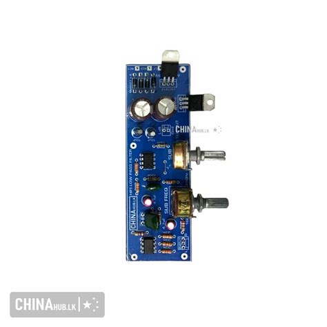 Bass Filter Low Pass Filter Pre Amp Chinahublk