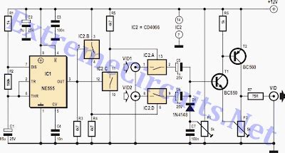 Video Switch For Intercom System Electronic Circuits