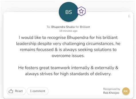 Bhupendra Shukla On Linkedin Glad To Hear Some Nice Words ☺️ Thank Rob