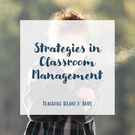 Free Classroom Management Strategies Resource — Teaching Heart And Soul