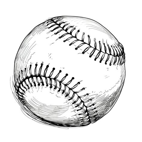 Baseball Clipart Black And White