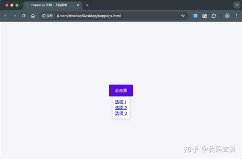 popper js实现高效弹出内容管理 知乎