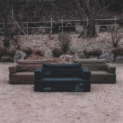 택티컬 에어쇼파 2인용 캠핑기어 에어소파 프리미엄 캠핑 브랜드 Bonflag