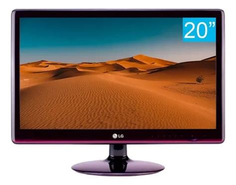 Monitor Lg Led 20 Polegadas Widescreen E2050 Preto Recondicionado