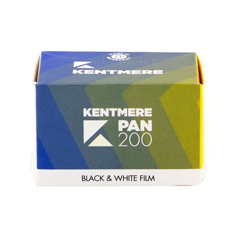 Kentmere Pan 200 35mm Film 24 Exposures Complete Camera Systems