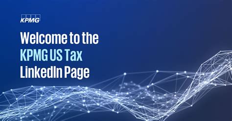 Kpmg U S Financial Services On Linkedin Tax