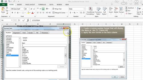 Excel Custom Number Format Youtube