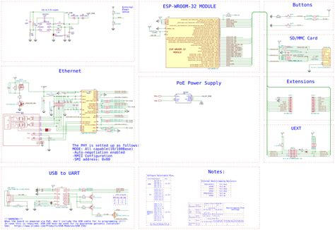 ESP32 POE Access Controller Resources EasyEDA