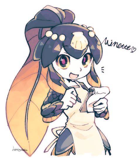 Iroha23628 Minette Skullgirls Skullgirls 1girl Apron Character