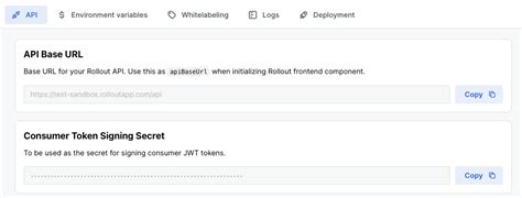 Authenticating With Rollout Rollout