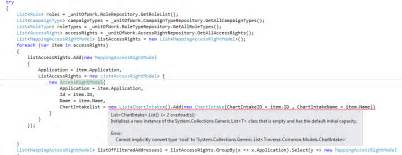 Asp Net Mvc How To Add Element Inside Another List Of Class Type Which Contain The List In C