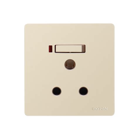 Indoor Electrical Flush Type Socket With Indication 15a Socket With