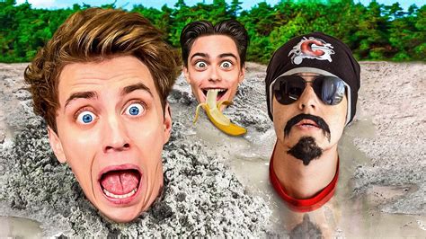 Влад А4 Закопал Всех в тупой Песок ради челленджа Обзор На Позор