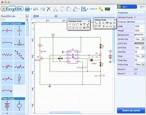 A User Friendly Tool For Creating Schematic Diagrams