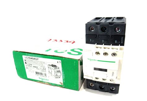 New Schneider Electric Lc1d40ag7 Contactor Sb Industrial Supply Inc