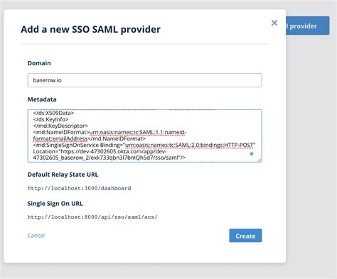 Enable Single Sign On Sso Baserow