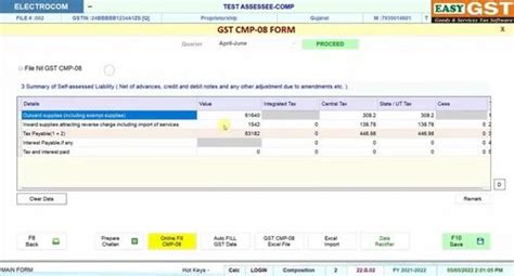 Best Gst Return Filing Software Easygst Easgst 22 05 At ₹ 2900 In