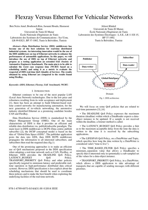 Pdf Flexray Versus Ethernet For Vehicular Networks