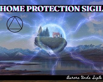 Protect Home Sigil Etsy