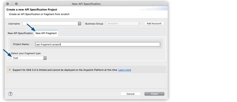 Create An Api Specification Project In Studio Mulesoft Documentation