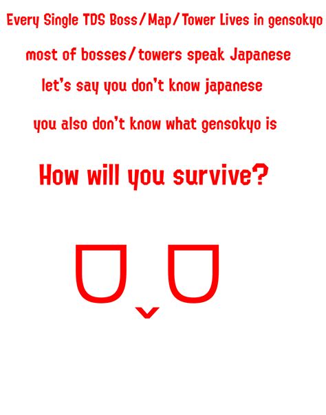 If Every Tds Bossmaptower Got Placed In Gensokyo This Is An