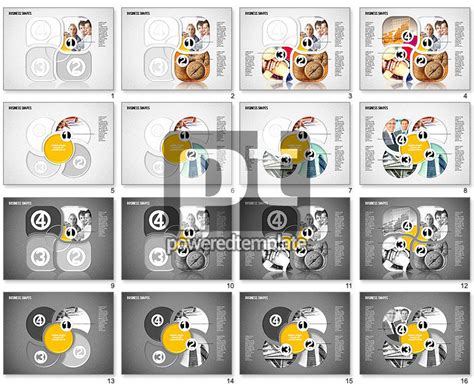 Stage Diagram With Photos Presentation Template For Google Slides And PowerPoint