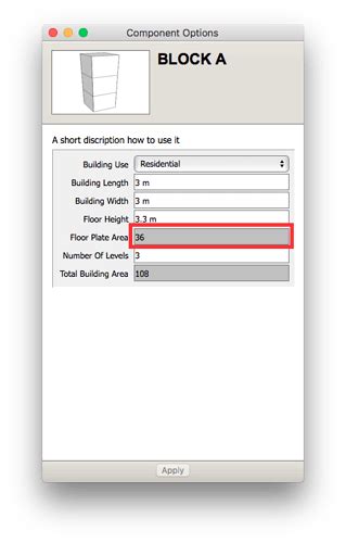 Dynamic Component Area Dynamic Components SketchUp Community
