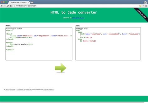 HTML to Jade 線上Jade轉換平台一鍵將HTML碼變成Jade 梅問題教學網
