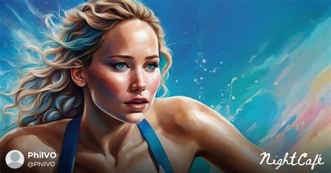Jennifer Lawrence Jennifer Lawrence In White Bikini Hyper