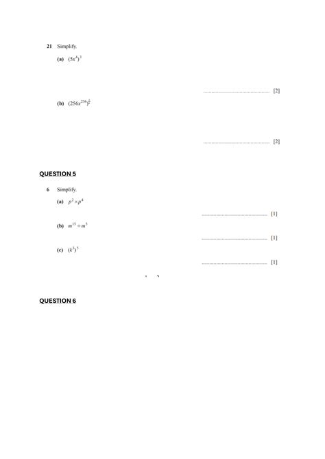 Algebra 2 Igcse Mathematics Exam Questionspdf Educational Assessment