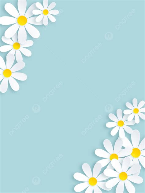 간단한 바람 귀여운 꽃 배경 배경 화면 및 일러스트 무료 다운로드 Pngtree