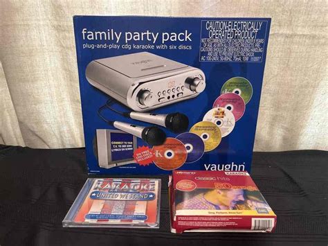 Vaugn Cd Karaoke Machine Live And Online Auctions On