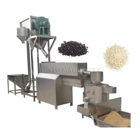 Sesame Seed Washing And Peeling Production Line Sesame Seed
