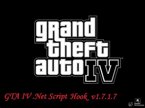 Gtaiv Net Script Hook V 1717 For Gta 4
