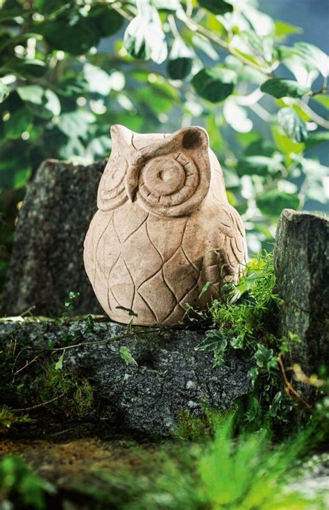 Homeliving Eule Rosalieterracotta Dekoration Garten Terrasse