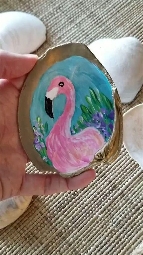 Hand Painted Shell Painted Seashell Shell With Pelican Etsy Artofit