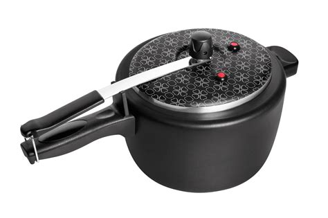 Panela De Pressão Tulipa 4 5l Preta Patolux