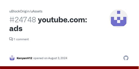 Ads · Issue 24748 · Ublockoriginuassets · Github