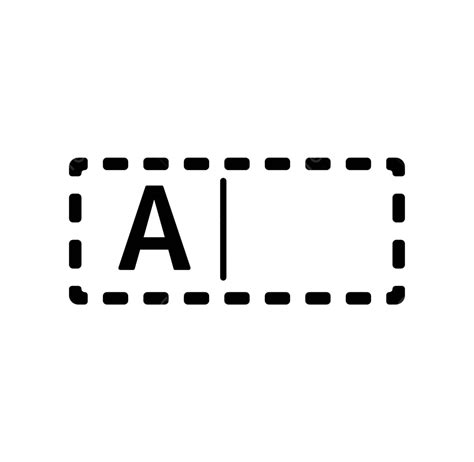 Text Inputtext Editing Vector Icon Illustration Symbol Communication