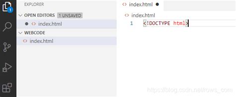 vscode快速生成html 骨架，使用中文，在浏览器打开 vscode快速生成html骨架 csdn博客