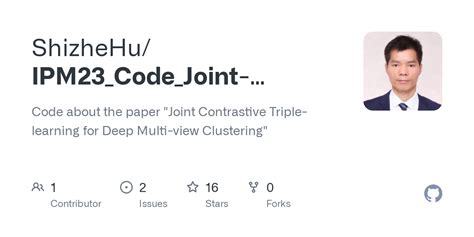 Github Shizhehu Ipm Code Joint Contrastive Triple Learning Code About The Paper Joint