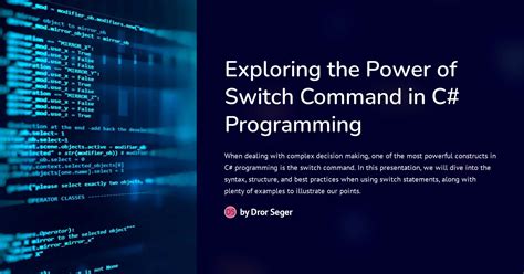 Exploring The Power Of Switch Command In C Programming