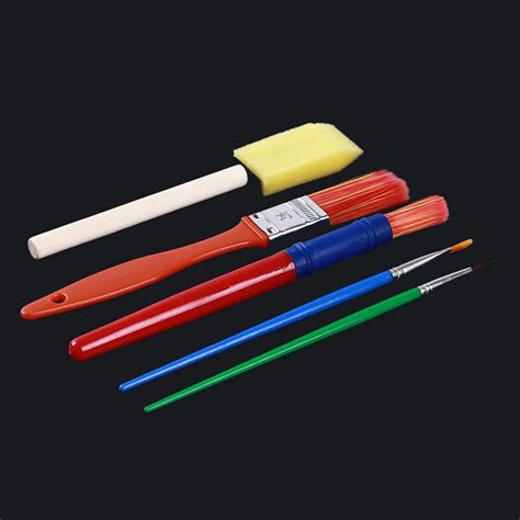 Губка для рисования Кисти Набор Diy безопасная креативная прочная художественная кисть Набор