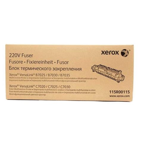 Buy Xerox Versalink C7020 C7025 C7030 B7025 B7030 B7035 115r00115 Fuser 220v Online Aed1965