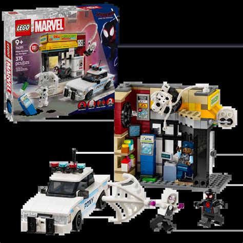 Spider Verse Miles Morales Vs The Spot Lego Set Brick Land