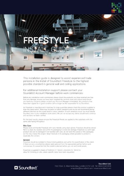Freestyle Installation Guide NBS Source
