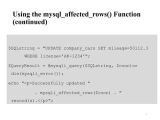 Lecture 7 Introduction To Mysql With Phppptx