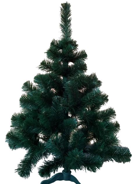 ᐉ Штучна ялинка Карпатська новорічна 0 55 м ствольна на підставці Зелений 21704834 • Краща