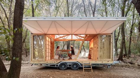 IAAC Creates Mobile Moca Dwelling With Openable Fabric Facades